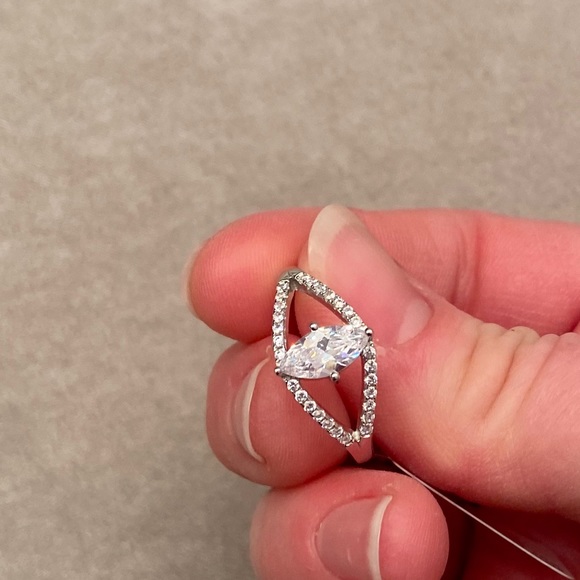 Bella Luce | Jewelry | Bella Luce Marquise Ring 925 Sterling Silver ...